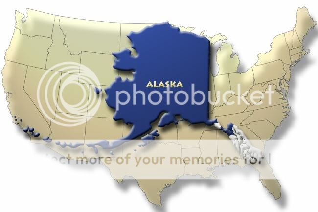 The Real Size Of Alaska Photo by polarpax | Photobucket