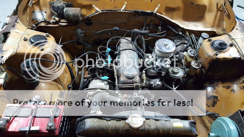 Pictures of your b210's engine bay!! - B210 - Ratsun Forums